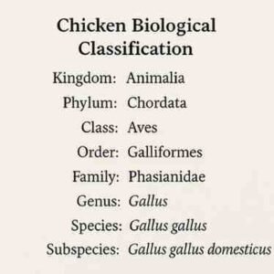 Discover Chicken Scientific Name, Species and Classification