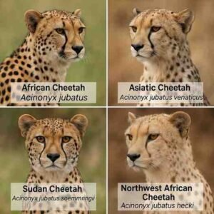 Cheetah Scientific Name, Genus, Meaning, and Classification